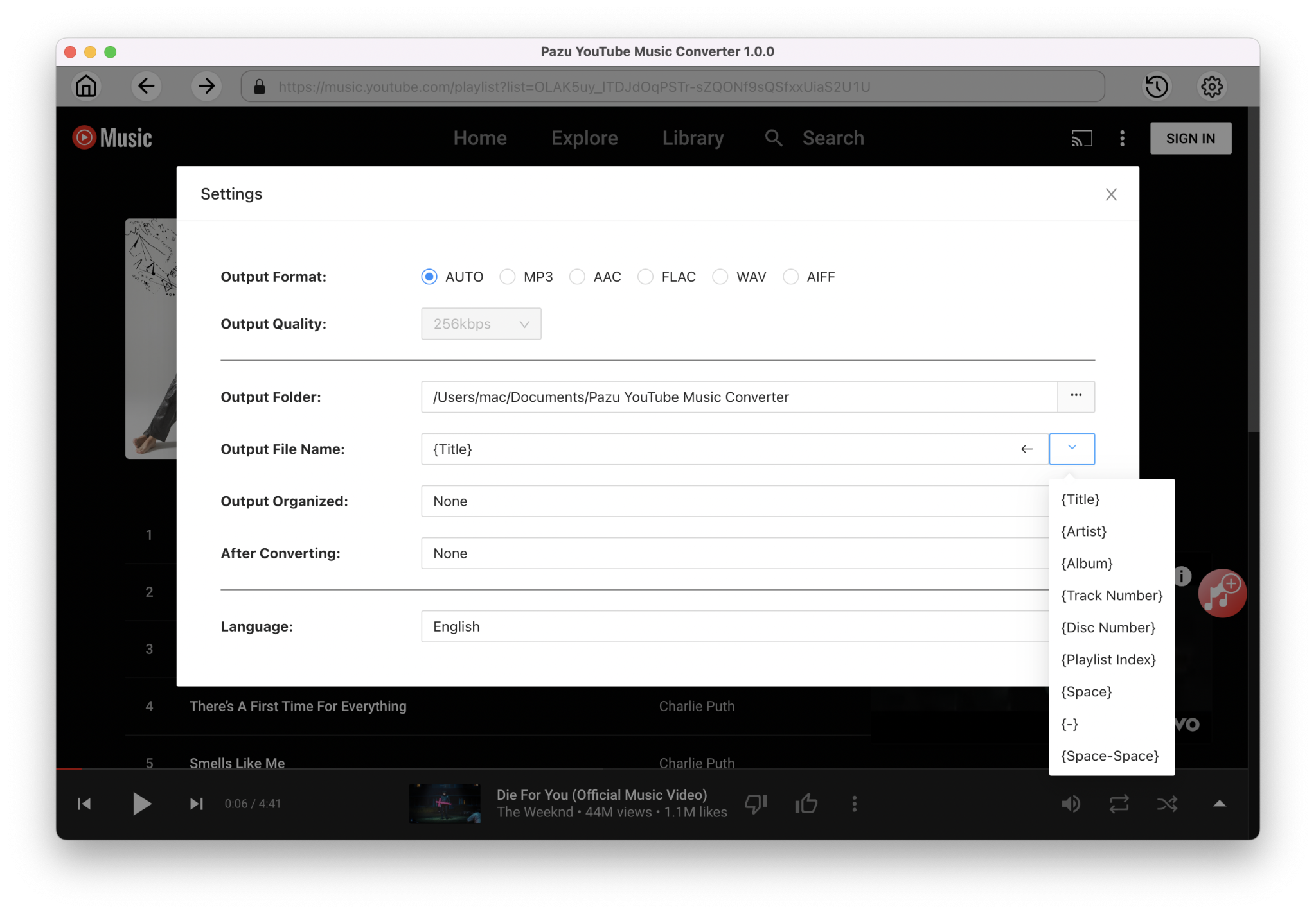 YouTube a WAV – Cómo convertir YouTube/YouTube Music a WAV - Pazusoft