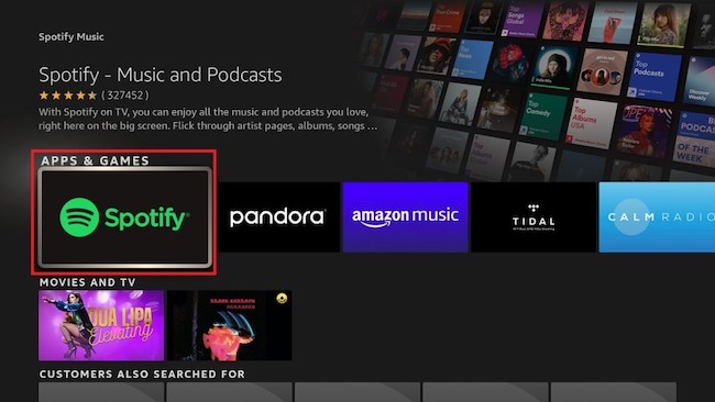 Amazon Fire TVとFire TV StickでSpotifyを再生する4つの方法 - Pazusoft